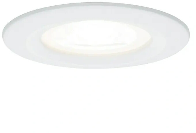 Paulmann LED Einbauleuchten-Set Nova IP23 rund Ø 8.4cm starr inkl. GU10 ...