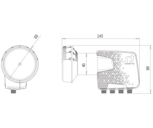 Inverto PREMIUM Universal-Quad-LNB IDLP-QDL410-PREMU-OPN ab 19,99 ...