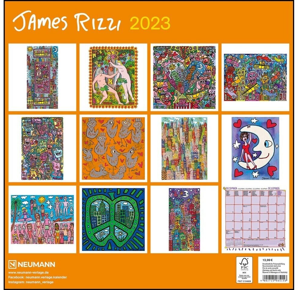 Neumann Verlage James Rizzi 2023 ab 9,50 € | Preisvergleich bei idealo.de