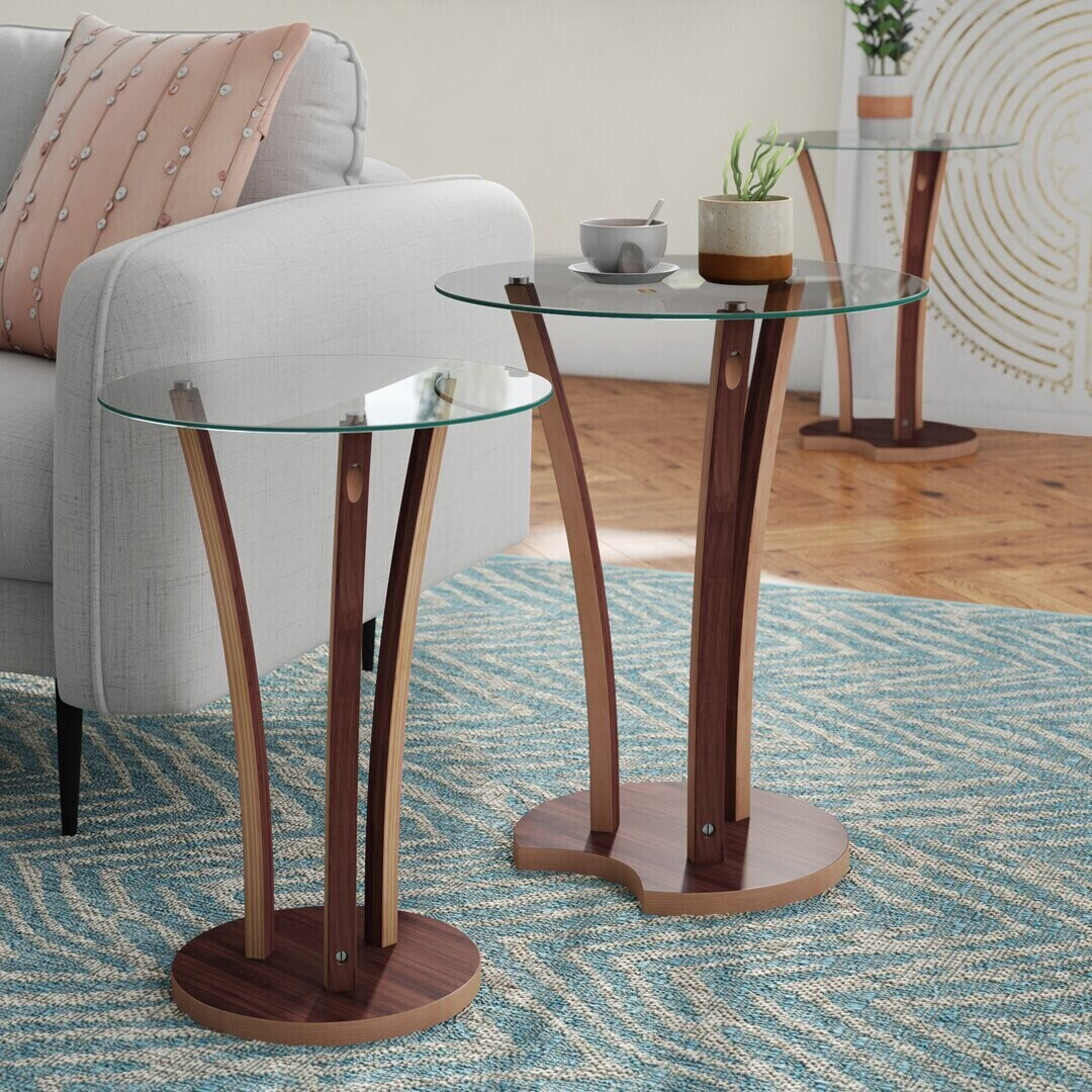 Relaxdays Glastisch 2er Ø50cm (10021247) ab 136,28 € | Preisvergleich ...