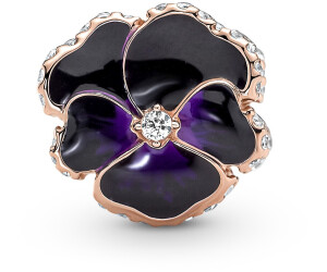 Pandora Deep Purple Pansy Flower Charm (780777C01) au meilleur prix sur ...