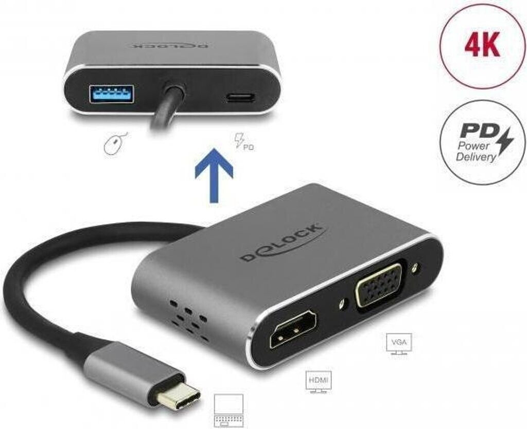 DeLock USB-C Dock 64074 ab 34,90 € | Preisvergleich bei idealo.de