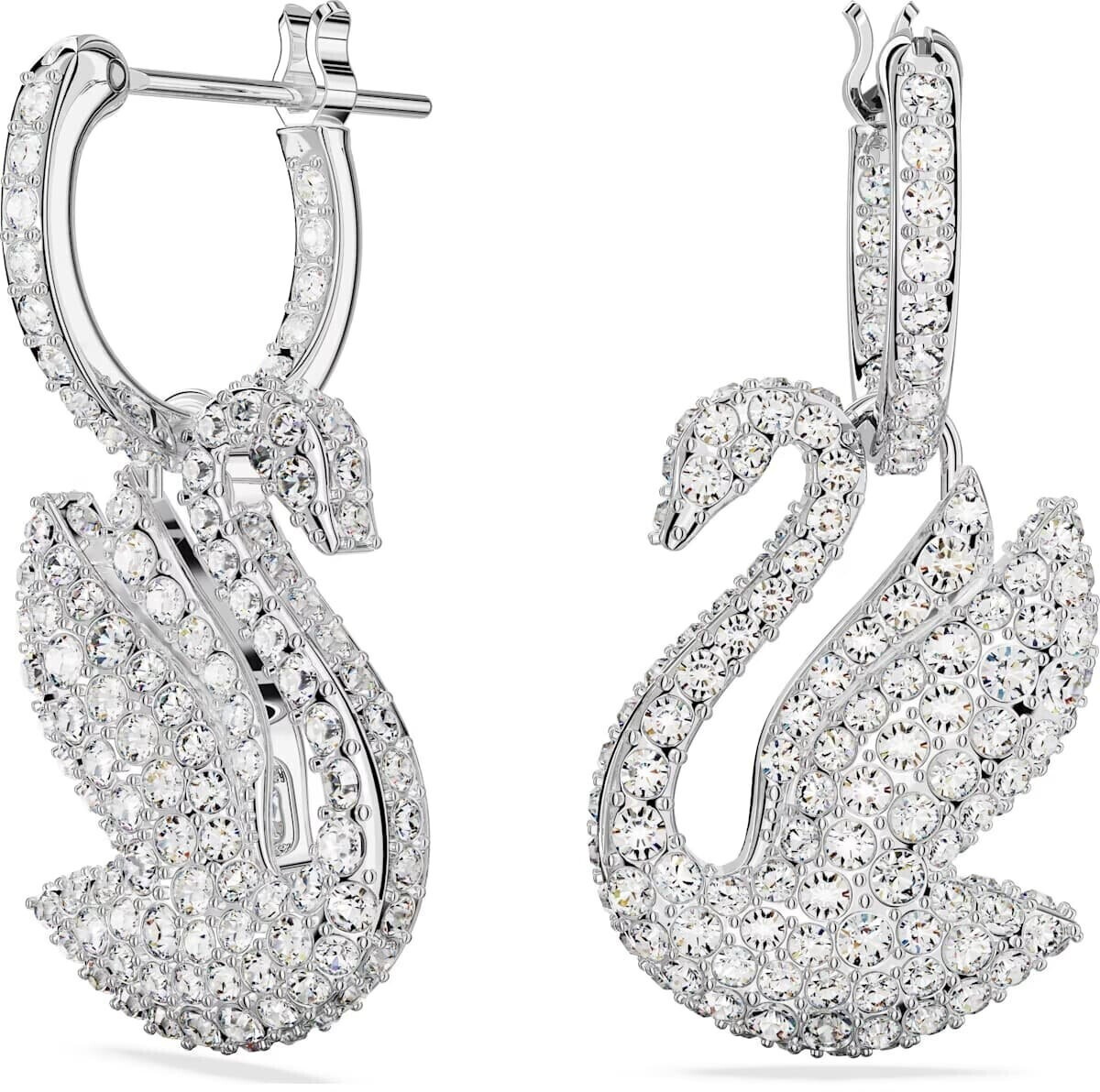 Swarovski Iconic Swan Drop Earrings (5647545) au meilleur prix sur ...