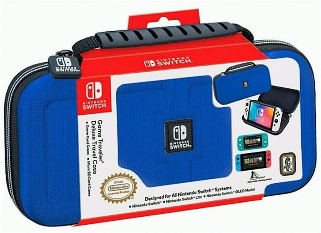 Rds Nintendo Switch Oled Game Traveler Deluxe Travel Case Blue A € 14