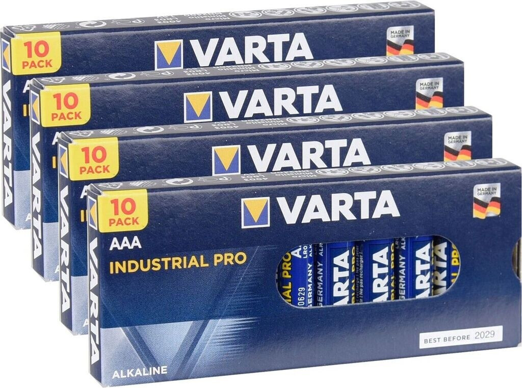 VARTA Industrial Pro AAA-Micro ab 11,74 € | Preisvergleich bei idealo.de
