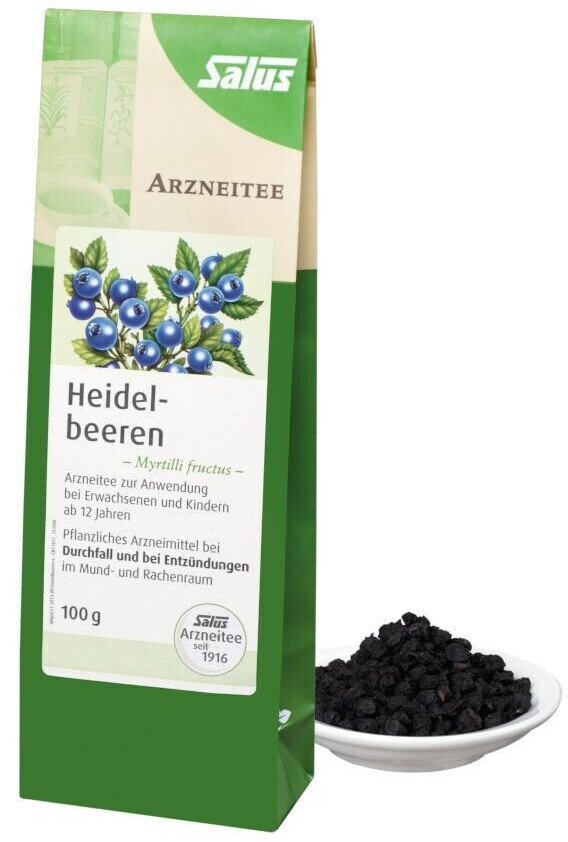 Salus Heidelbeeren - Myrtilli fructus - lose (100g) ab 6,86 ...