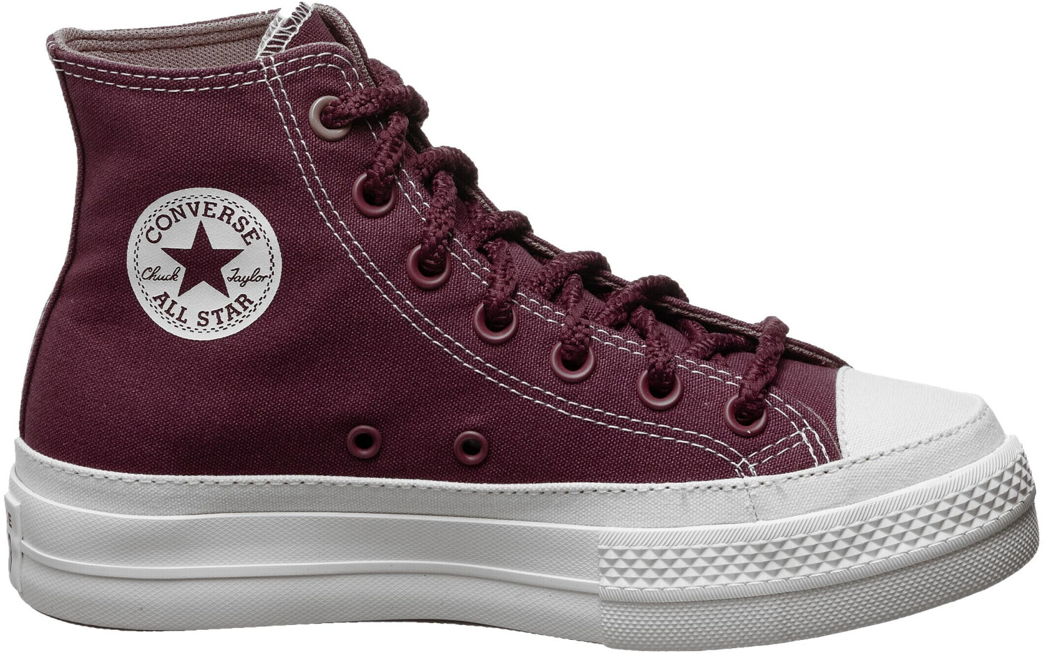 Converse Chuck Taylor All Star Lift Platform Workwear Women burgundy ...