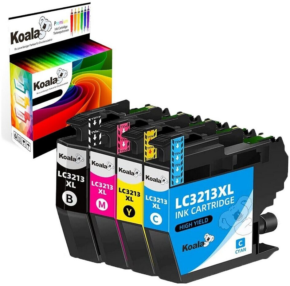 Koala ersetzt Brother LC-3213XL 4er Pack ab 23,79 € | Preisvergleich ...