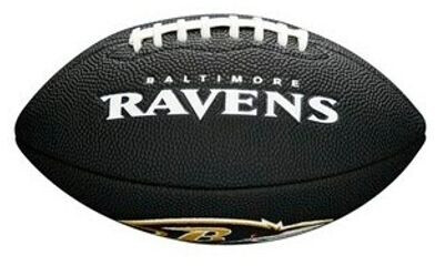 Wilson Football NFL Team Logo Mini Baltimore Ravens WTF1533BLXBBA ab 8 ...