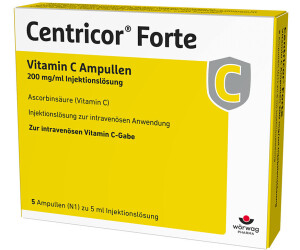 Centricor Forte Vitamin C Ampullen Injektionslösung (5x5ml) ab 4,84 ...