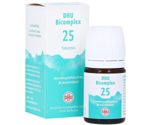 DHU Bicomplex 25 Tabletten (150 Stk.) ab 11,76 € | Preisvergleich bei ...