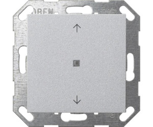Gira KNX Taster Wippe 1-fach Pfeile System 55 F Alu (517226) ab € 69,01 ...
