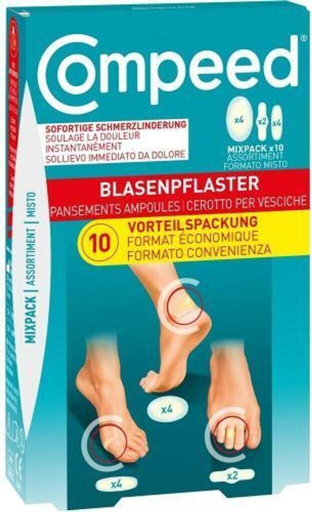 Compeed Blister plaster Mixpack (10 pcs.) a € 8,33 (oggi) | Migliori ...