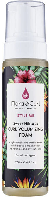 Flora And Curl Sweet Hibiscus Curl Volumizing Foam 200 Ml Au Meilleur