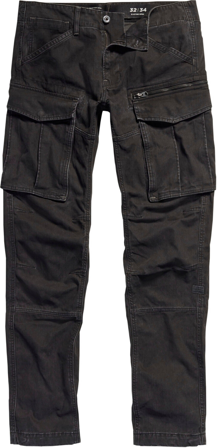 G-Star Rovic Zip 3D Regular Tapered Pants (D02190-C961) dark black ab ...