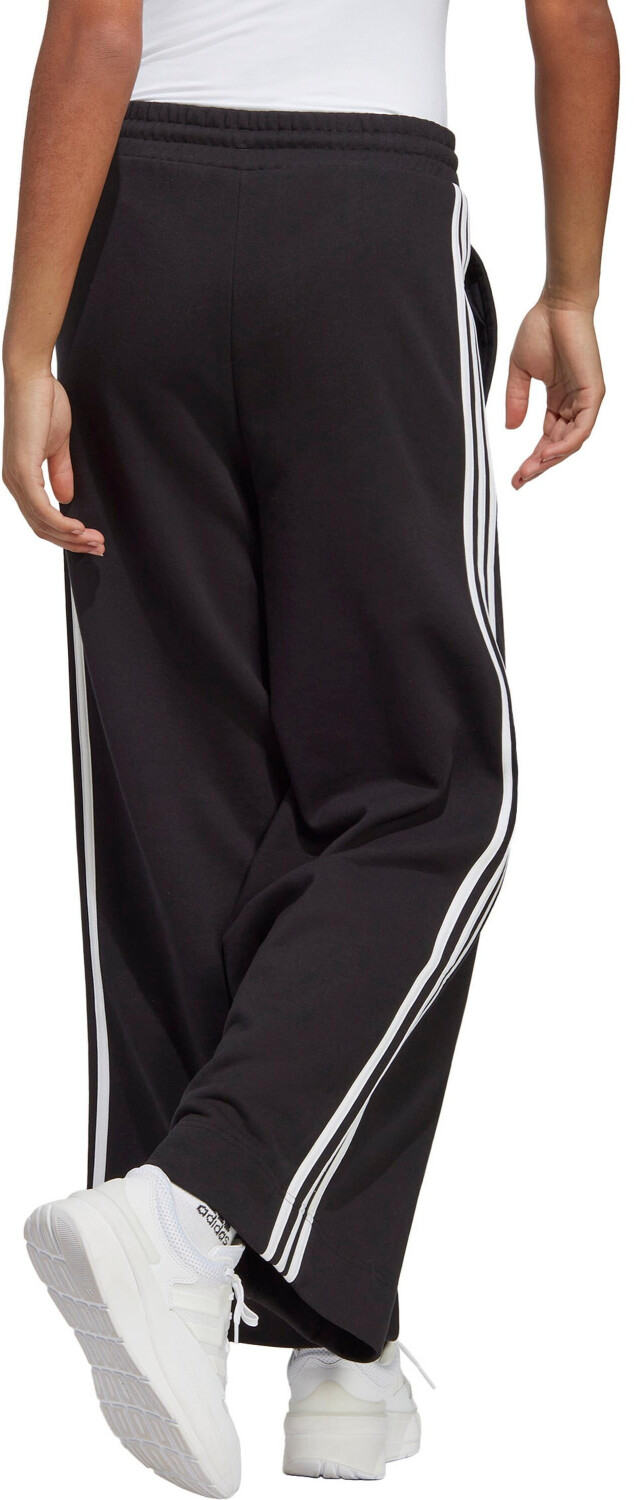 Adidas Essentials 3-Streifen French Terry Wide Hose (IC8775) schwarz ...