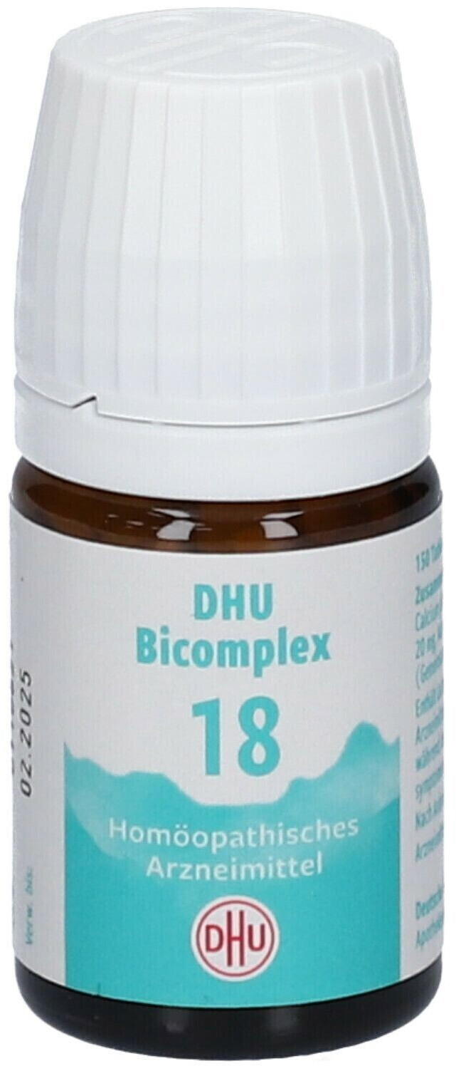 DHU Bicomplex 18 Tabletten (150 Stk.) ab 11,73 € | Preisvergleich bei ...