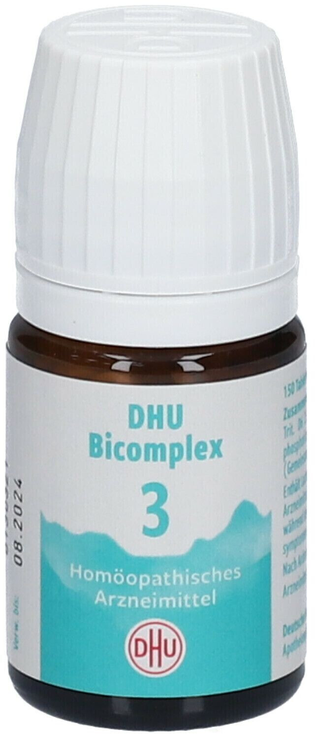 DHU Bicomplex 3 Tabletten (150 Stk.) ab 11,15 € | Preisvergleich bei ...