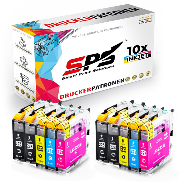 SPS S-4895 Tintenpatrone Schwarz Cyan Magenta Gelb (LC-223 / MFC-J885 ... SPS S-4895 Tintenpatrone Schwarz Cyan Magenta Gelb (LC-223 / MFC-J885 ...