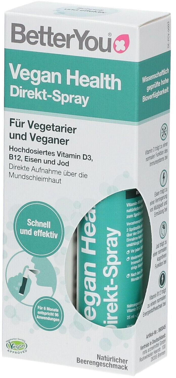 Roha Betteryou Vegan Health Direkt-Spray (25ml) ab 11,69 ...