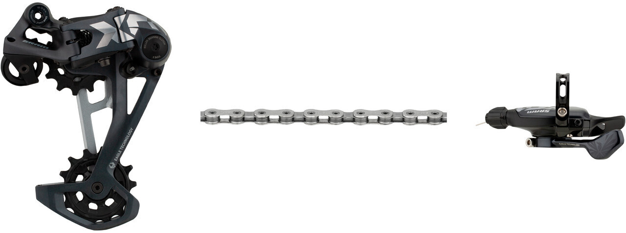 SRAM X01 Eagle 1x12-fach E-Bike Upgrade-Kit X01 silver 12 fach ab 359,00 € | Preisvergleich bei ...