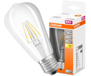 Osram OSR 075434424 - LED-Lampe STAR RETROFIT E27, 4,5 W, 470 lm, 2700 K, Filament ab 2,98 ...