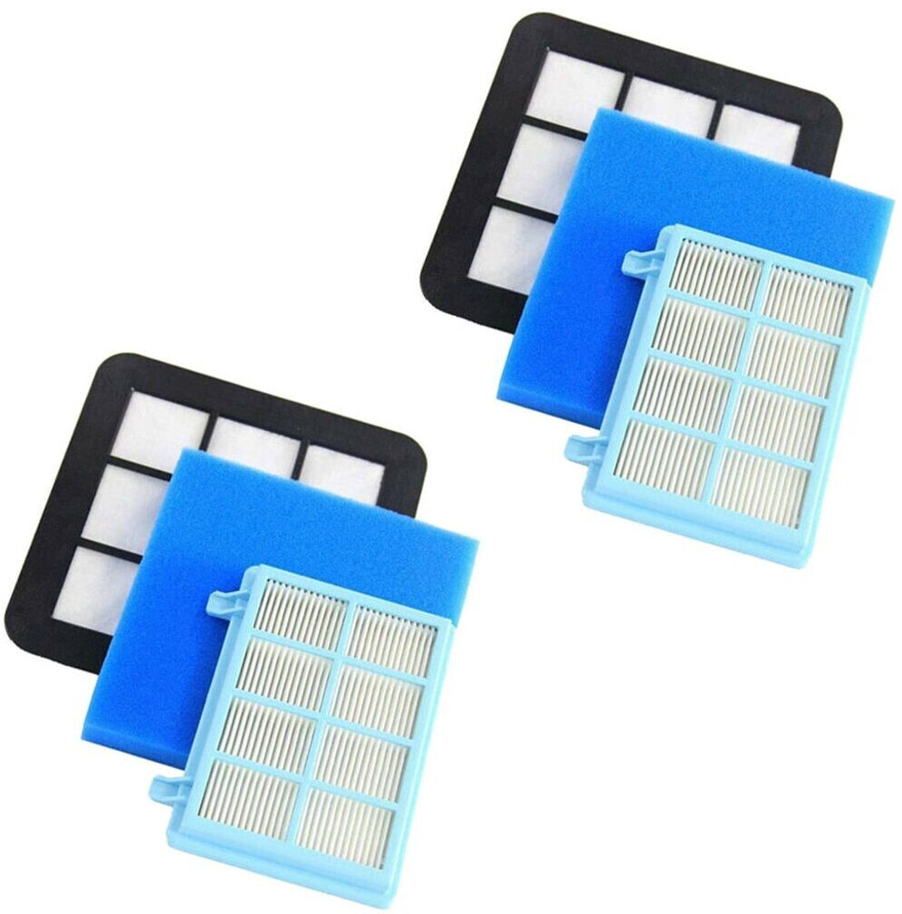 TradeShop 6in1 HEPA-Filterset Allergiefilter + Motoreinlass-Filter mit ...