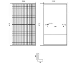 EPP Solar Balkonkraftwerk 760/600W 2 x 380Wp ( EPP-BLK-760-HM-600-ZD-Q ...