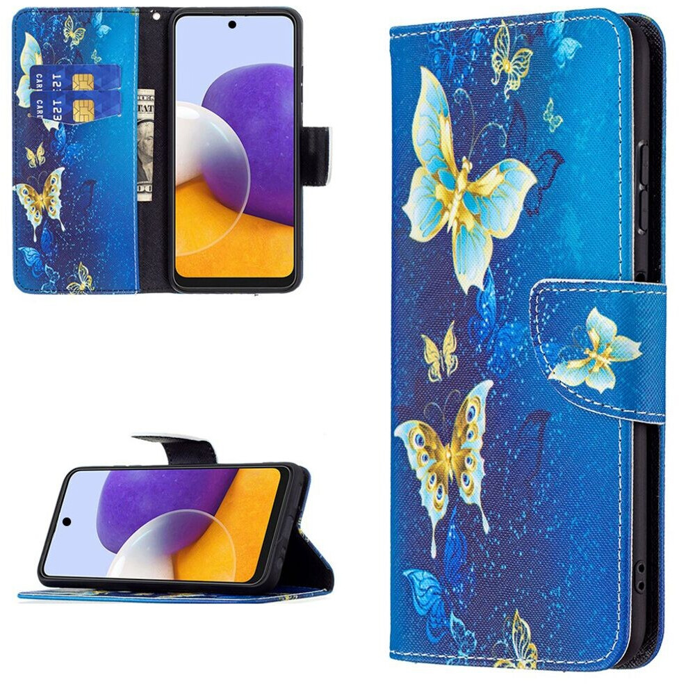 Wigento Für Motorola Moto G22 Kunstleder Handy Tasche Book Motiv 3 ...