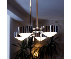 Top Light PUK MINI SISTER TWIN LED-Deckenleuchte 80cm weiß/chrom 5 ...