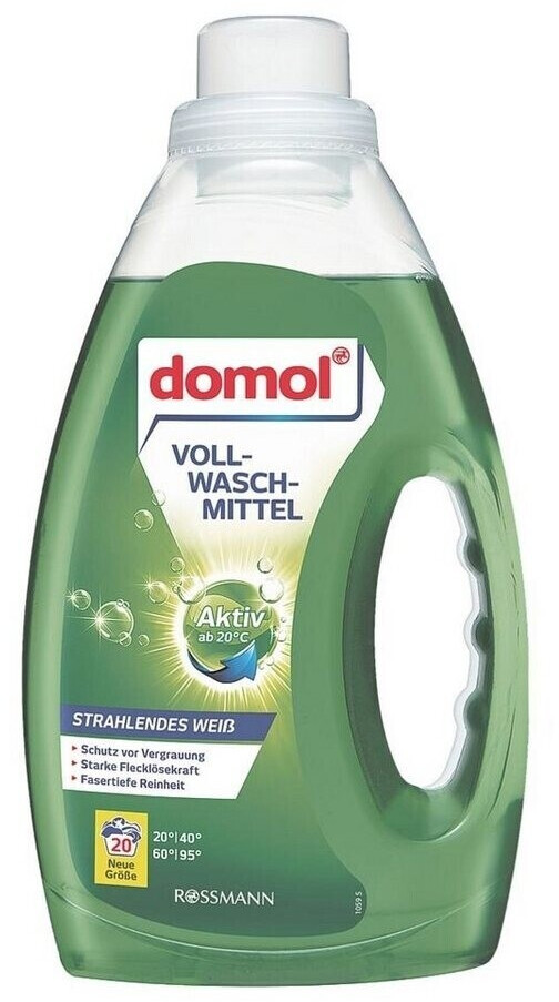 Domol Strahlendes Weiß Vollwaschmittel Flüssig 20 WL ab 3,25 ...