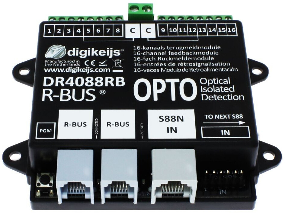 digikeijs 16-fach Rückmeldemodul R-BUS (DR4088RB-OPTO) ab 67,95 ...