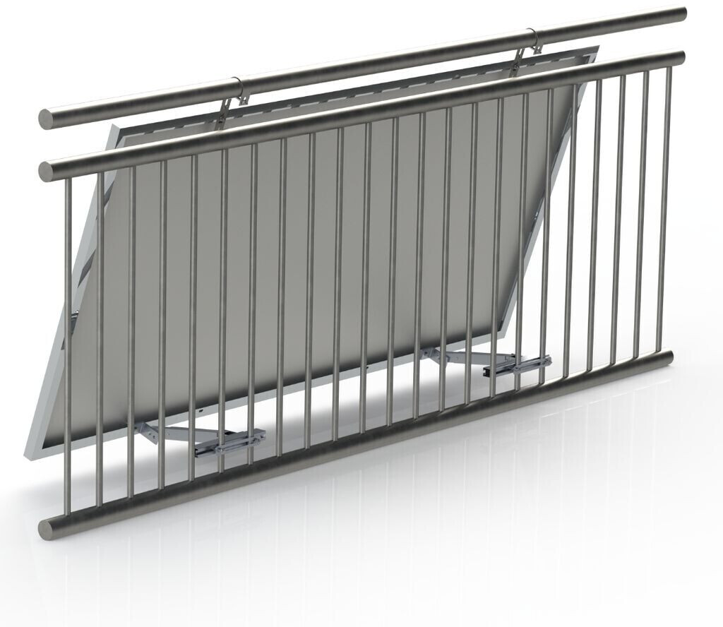 SOLAR ALLin Balkonhaken-Set Plus für Solarmodule bis 30° Neigung ...