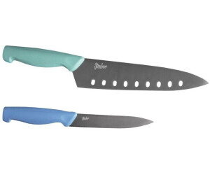 Steuber Messer-Set 2-tlg. Chefmesser + Allzweckmesser grün/blau ab 10 ...
