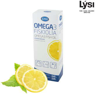 Lysi Omega-3 Fischöl mit Zitronengeschmack (240ml) ab 15,26 ...