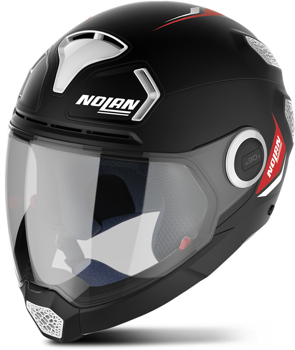 Nolan N30-4 VP Inception Matt black/white ab € 182,00 | Preisvergleich ...