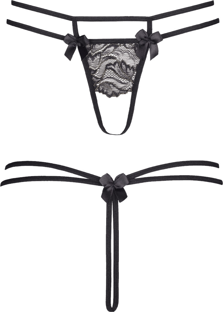 Axami Plus Size Ouvert String mit Riemchen und Spitze Plus Size (V ...