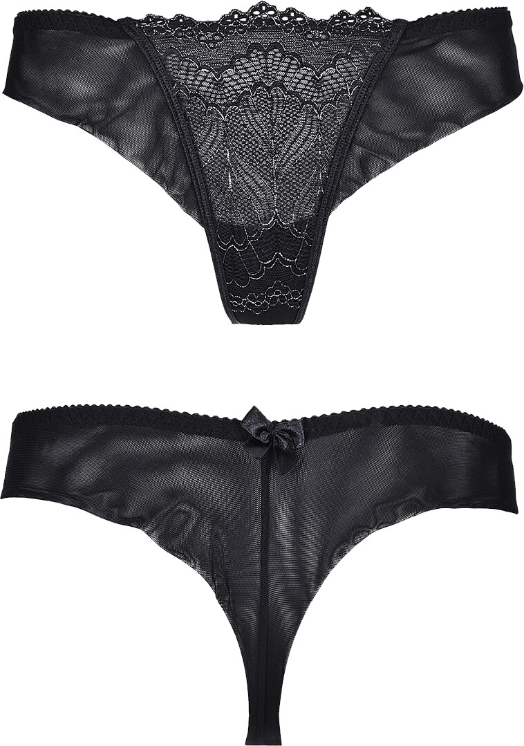 Axami Plus Size Plus Size String mit silberner Spitze (V-8658PS) ab 24 ...