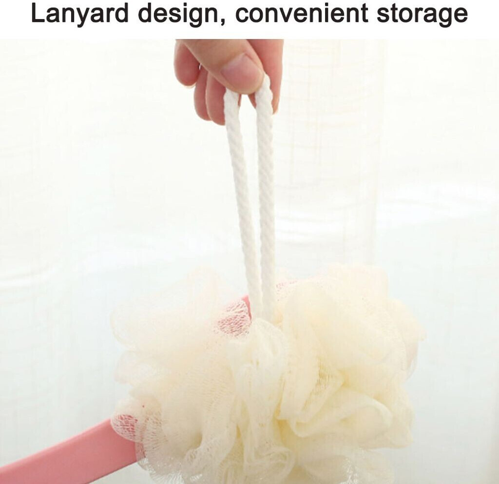 Mmgoqqt Rückenbürste Duschbürste Eincremehilfe für Rücken Badebürste Körperbürste Massagebürste ...