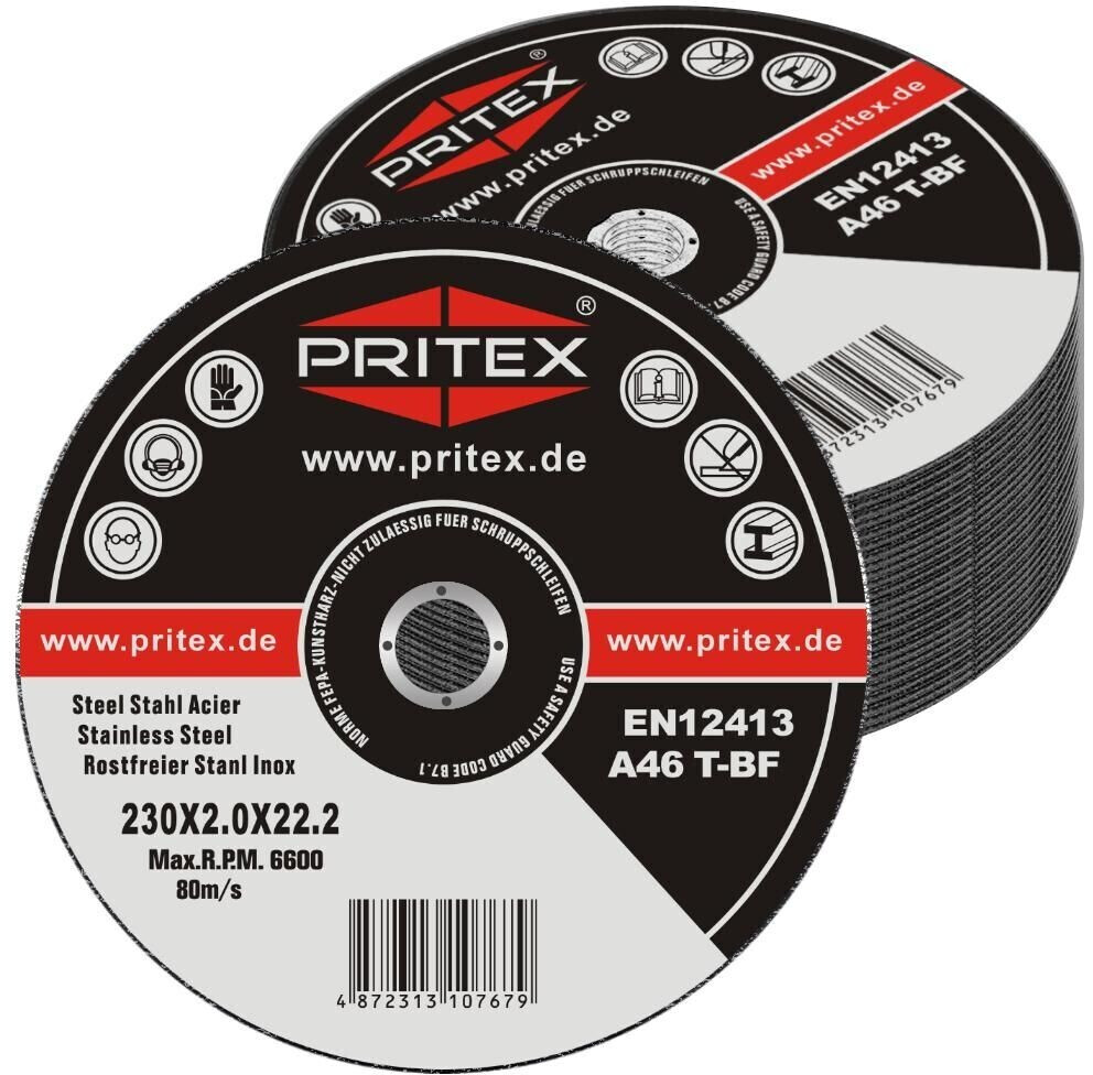 Pritex Inox 230 x 2.0 mm ab 54,95 € | Preisvergleich bei idealo.de