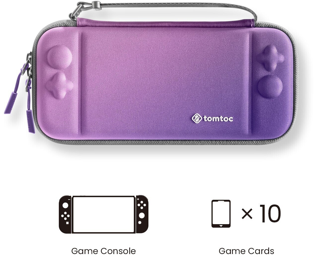 tomtoc Nintendo Switch OLED Slim Case iris Purple ab 25,99 € | Preisvergleich bei idealo.de
