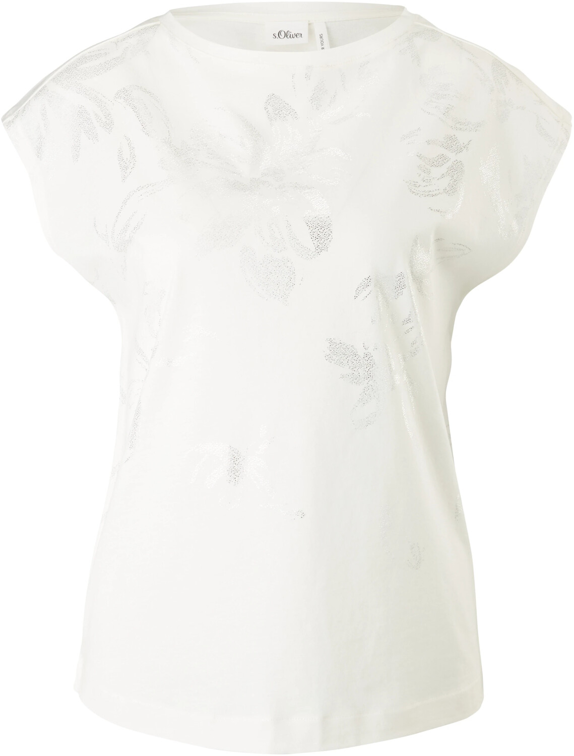 S.Oliver Jerseyshirt mit Allover-Print (2114175.02F2) creme ab 29,86 ...