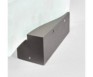 Lindby Wavy LED outdoor wall light Jirka au meilleur prix sur idealo.fr