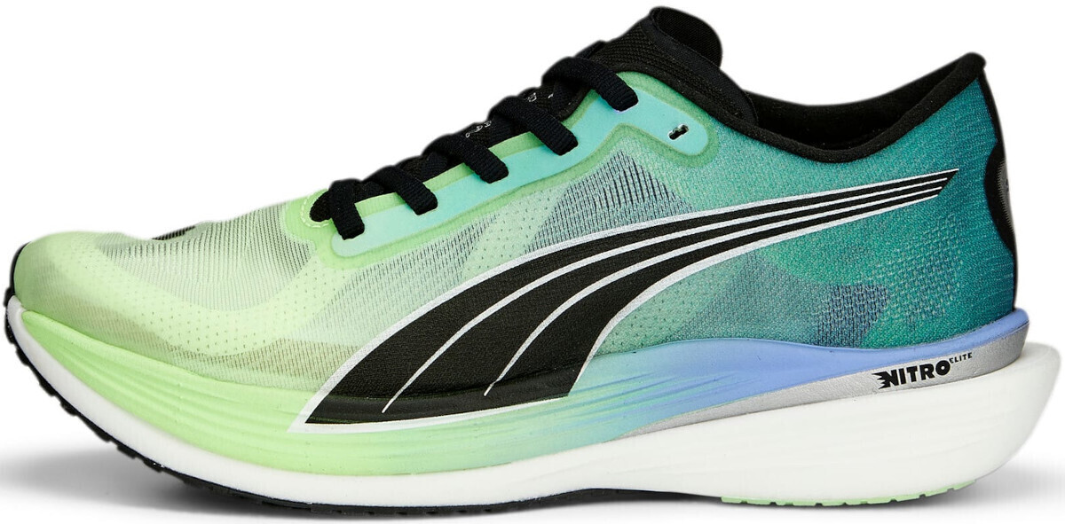 Puma Deviate Nitro Elite 2 Fireglow Women fizzy lime/royal sapphire ...