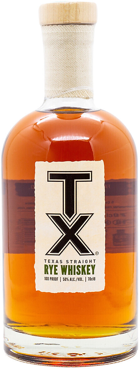 TX Whiskey Texas Straight Rye Whiskey 0,7l 50% ab 49,90 ...
