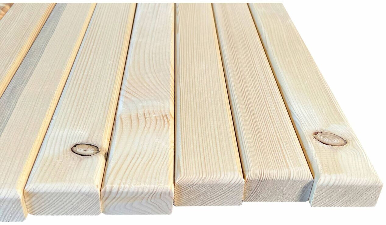 acerto Holzlatten 6,5 x 3,8 x 160 cm 4-seitig gehobelt (4 Stück) ab 46 ...