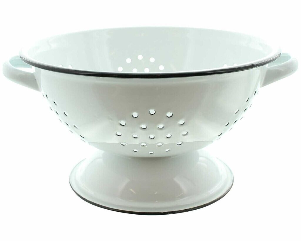 Sidco Küchensieb Landhaus Durchschlag Sieb Abtropfsieb Nudelsieb Metall ...