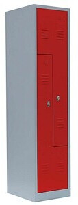 LÜLLMANN 2er Z-Spind Umkleideschrank/Garderobenschrank 180x41,5x50 cm ...