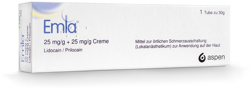 Emla 25mg/g Creme (30g) ab € 34,64 | Preisvergleich bei idealo.at