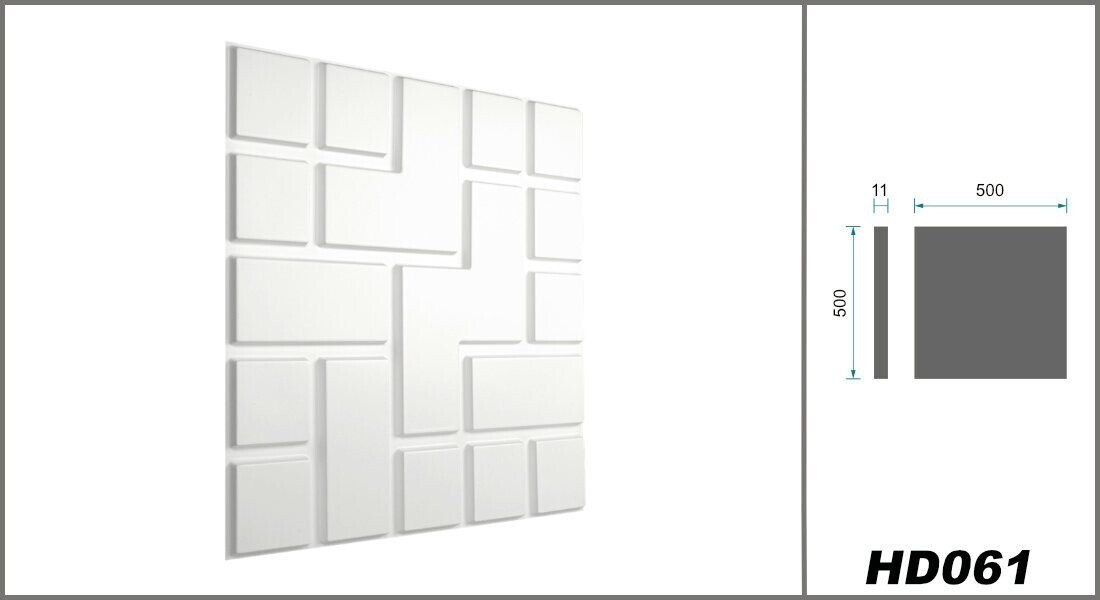 HEXIM 3D Wandpaneele Cube 3 qm 12 Platten, HD061 ab 59,90 ...